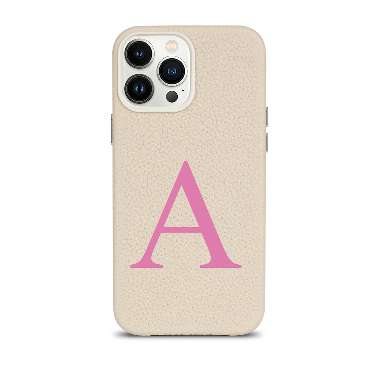 Initial iPhone 14 Series Leather Phone Case – The Common Flecks ...