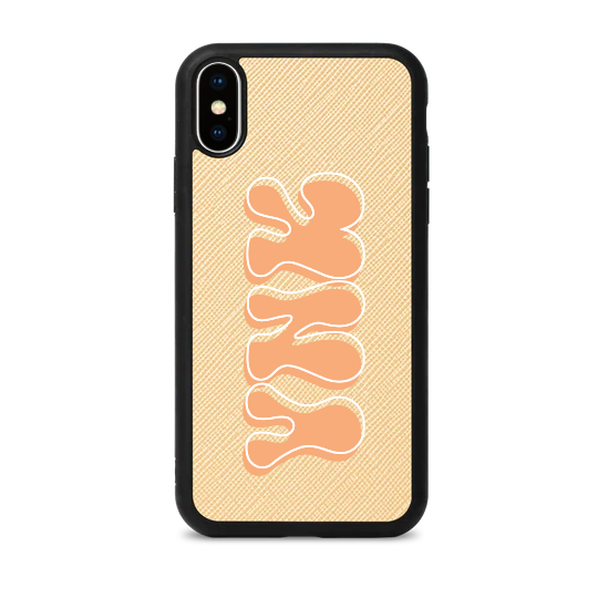 Classic Font iPhone X/Xs Phone Case – The Common Flecks | Personalised ...